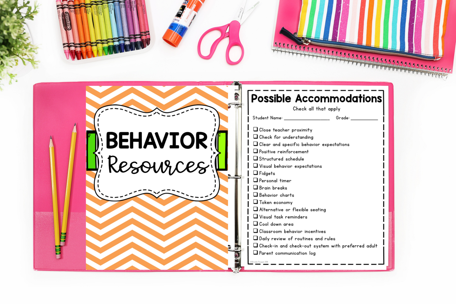 The Best Binder for Data Collection, Behavior Interventions and ...