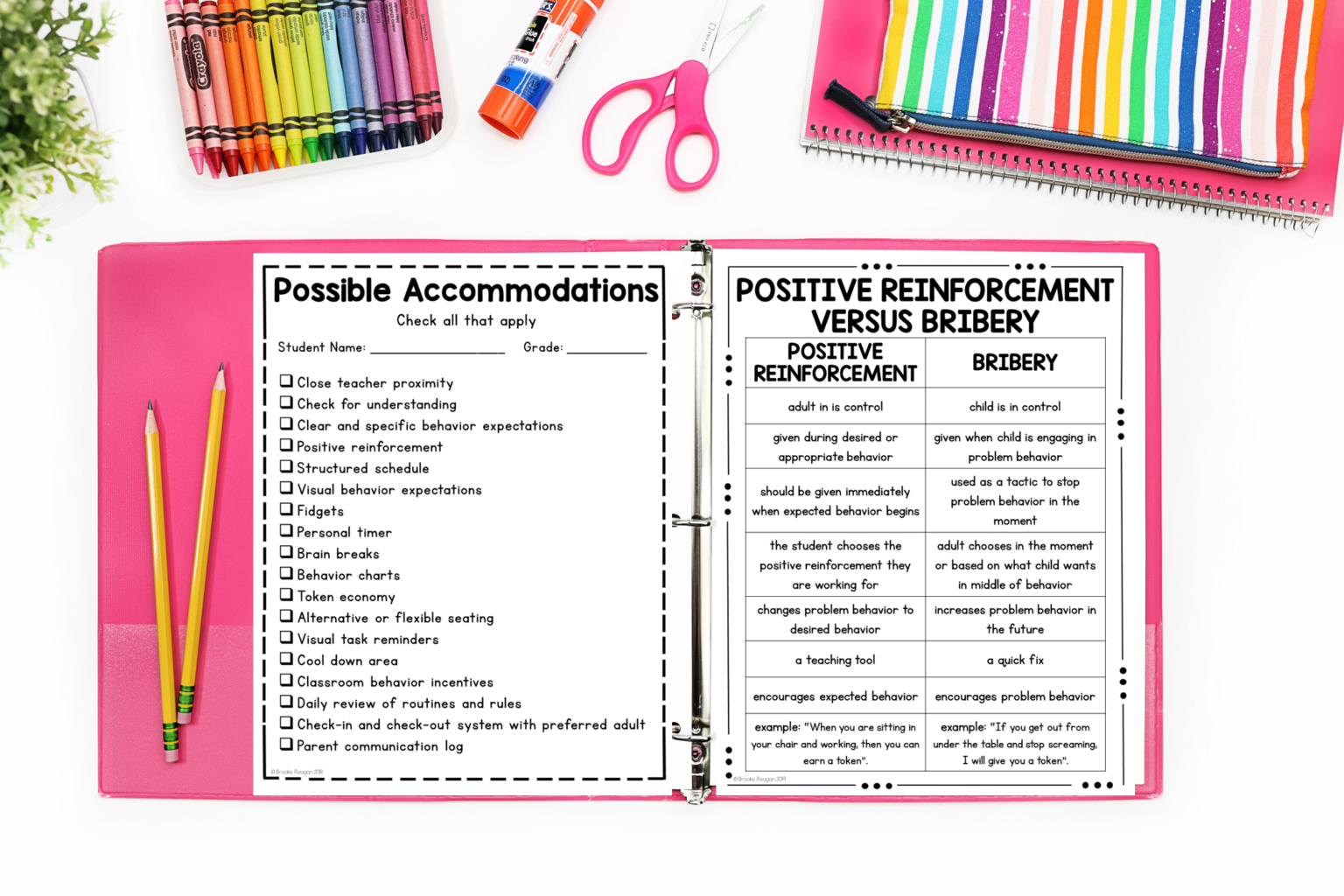 The Best Binder for Data Collection, Behavior Interventions and ...