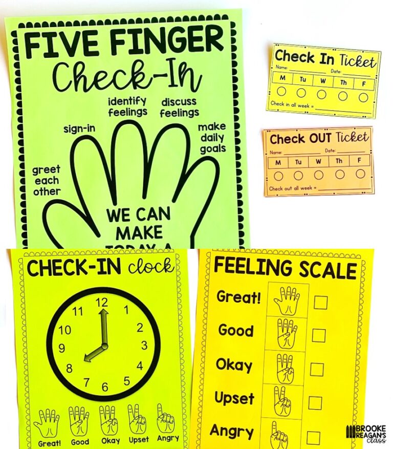 Check In Check Out Positive Behavior System - Brooke Reagan's Class