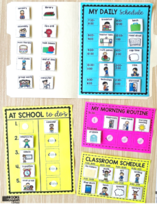 Using a Visual Schedule - Brooke Reagan's Class