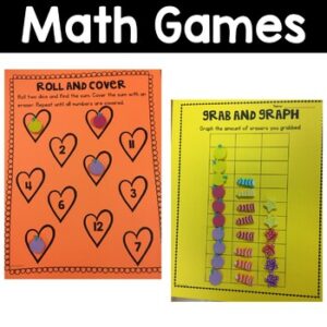 Differentiated Math Centers & Activities using Mini Erasers: Math ...