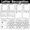 Letter Recognition Activities and Worksheets: Handwriting and Fine ...