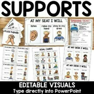 Visual Behavior Supports: Visuals for Behavior Expectations - Brooke ...