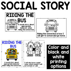 Social Story: Riding the Bus - Brooke Reagan's Class