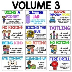 Social Story Volume 3: 12 Social Stories Teaching Appropriate Behavior ...