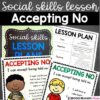 Social Skills Lesson: Accepting No - Brooke Reagan's Class