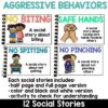 Social Story Bundle: Social Stories about Aggressive Behaviors - Brooke ...