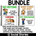 Social Story Bundle: Social Stories about Aggressive Behaviors - Brooke ...