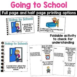 Social Story: Going to School - Brooke Reagan's Class