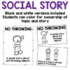 Social Story: No Throwing - Brooke Reagan's Class