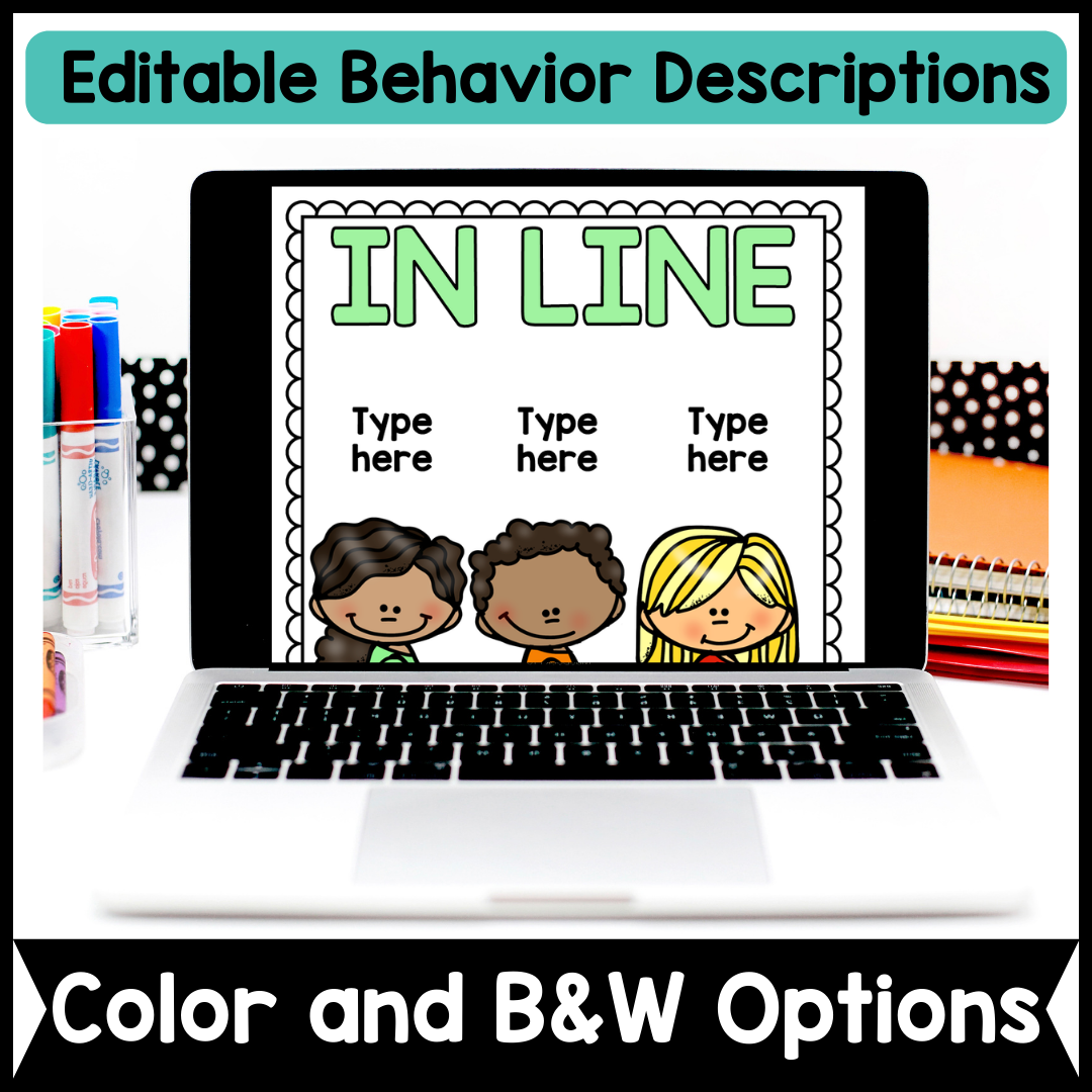 Behavior Expectation Posters - Brooke Reagan's Class