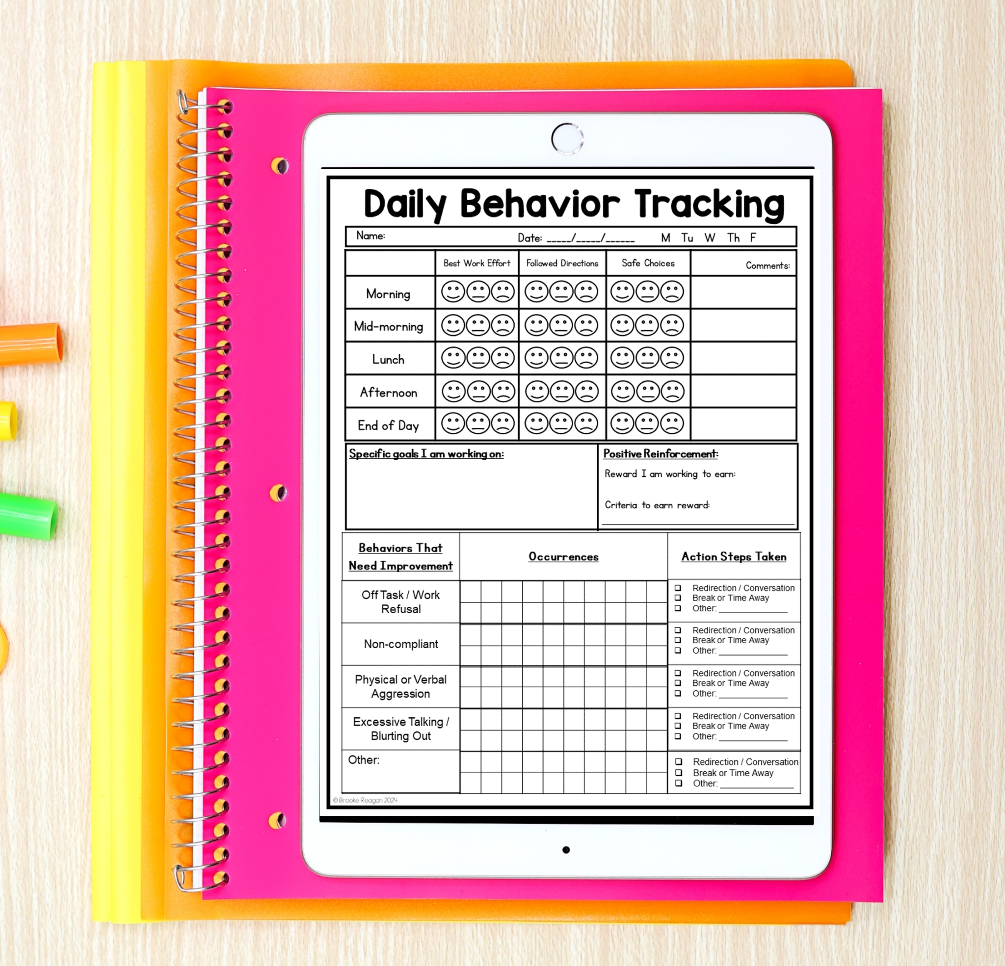Easy and Time Saving Guide to Student Behavior Tracking - Brooke Reagan ...