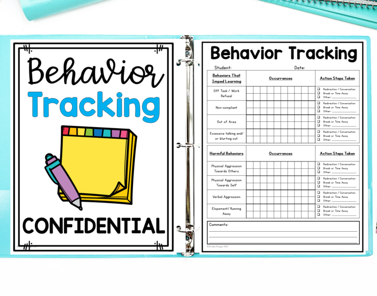 Easy and Time Saving Guide to Student Behavior Tracking - Brooke Reagan ...